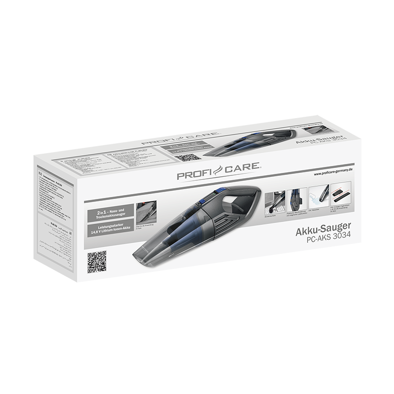 Proficare PC-AKS 3034 Handheld wet and dry vacuum cleaner Anthracite